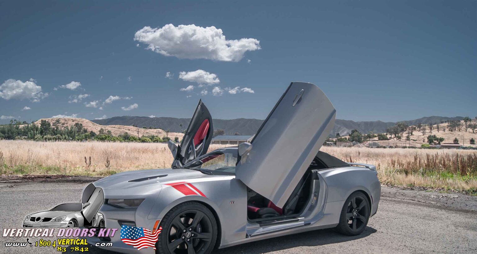 Chevrolet Camaro 2016-2024 Lambo Vertical Doors Kit – VDCCHEVYCAM16 ...