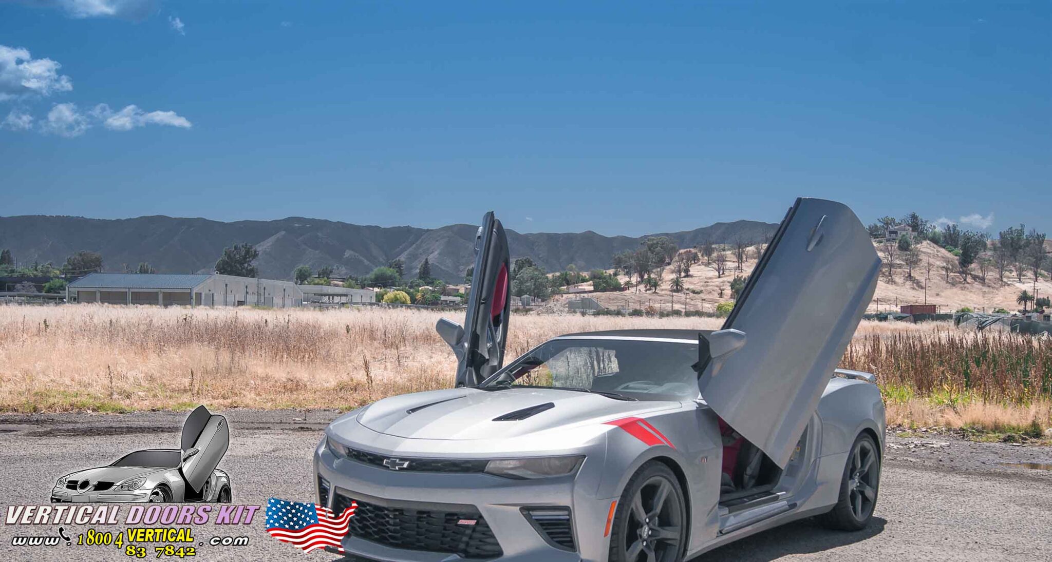 Chevrolet Camaro 2016-2024 Lambo Vertical Doors Kit – VDCCHEVYCAM16 ...