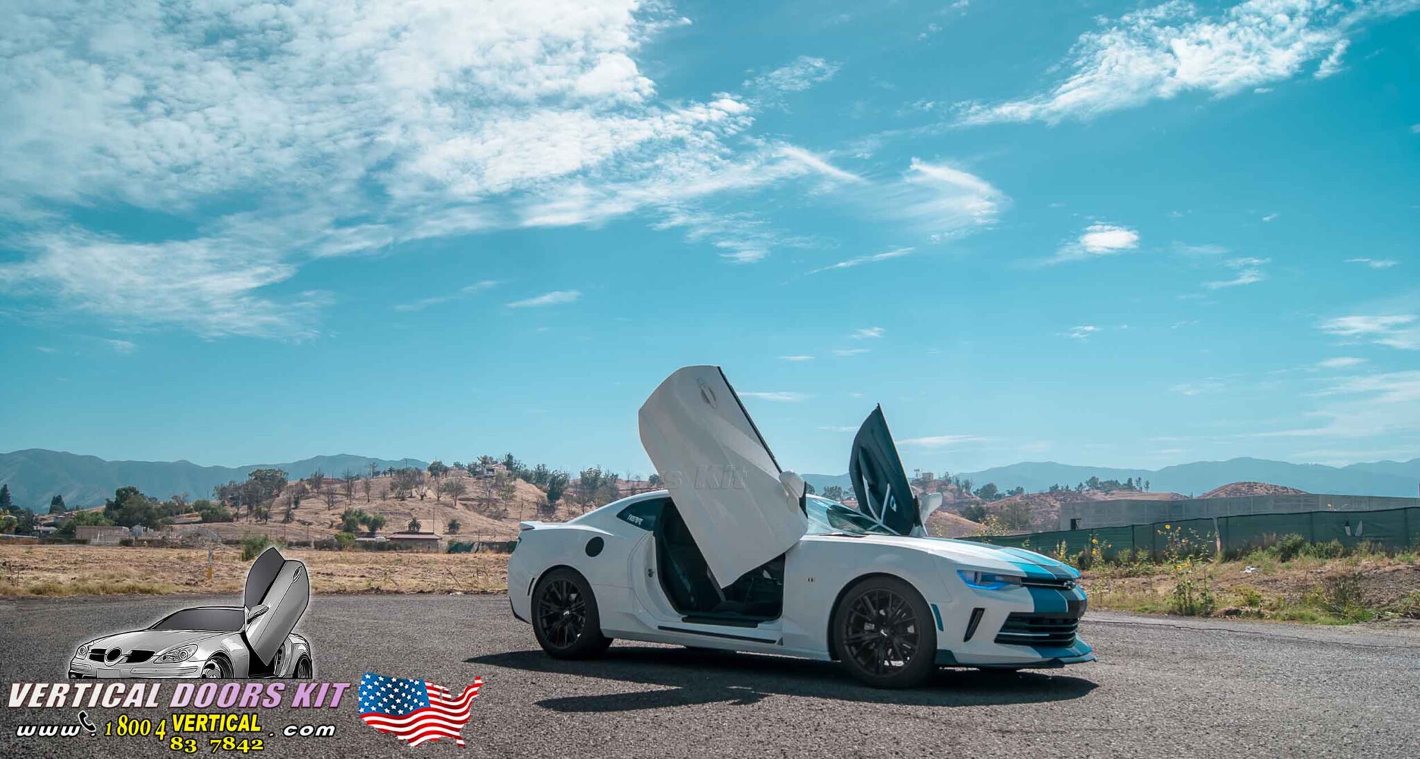 Chevrolet Camaro 2016-2024 Lambo Vertical Doors Kit – VDCCHEVYCAM16 ...