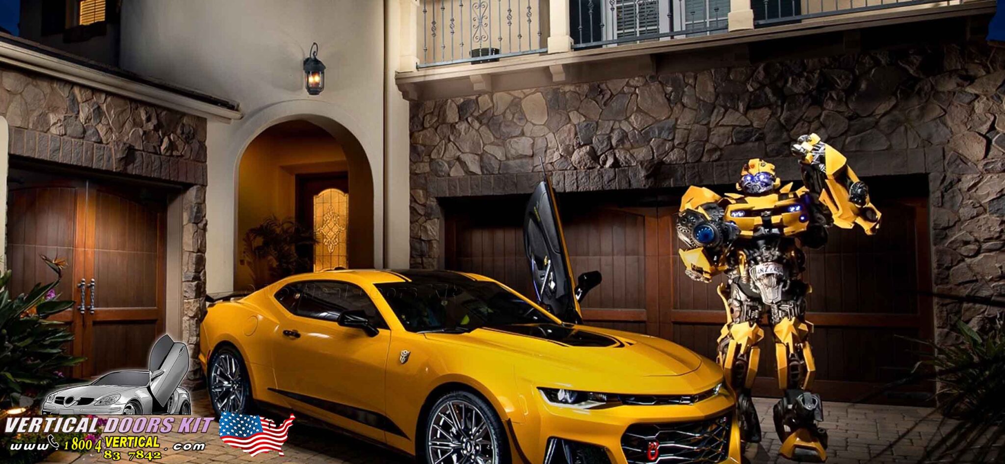 Chevrolet Camaro 2016-2024 Lambo Vertical Doors Kit – VDCCHEVYCAM16 ...