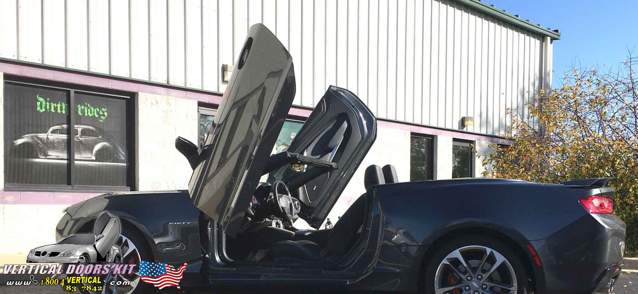 Chevrolet Camaro 2016 2024 Lambo Vertical Doors Kit Vdcchevycam16
