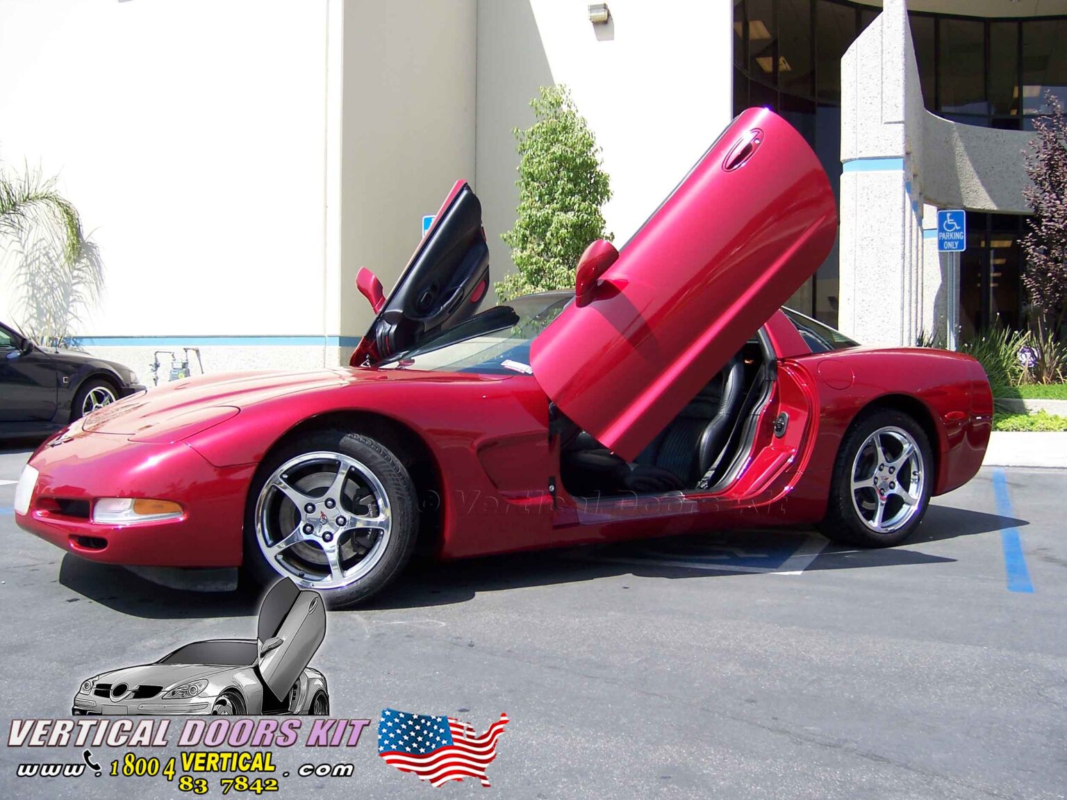Chevrolet Corvette C5 1997-2004 Lambo Vertical Doors Kit ...