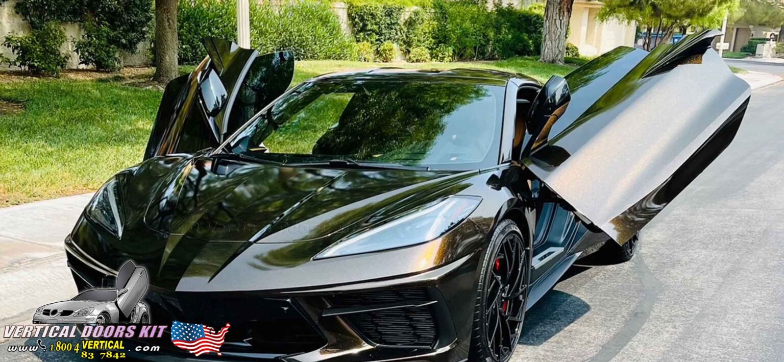 Chevrolet Corvette C8 2020-2026 ZLR Lambo Vertical Doors Kit ...