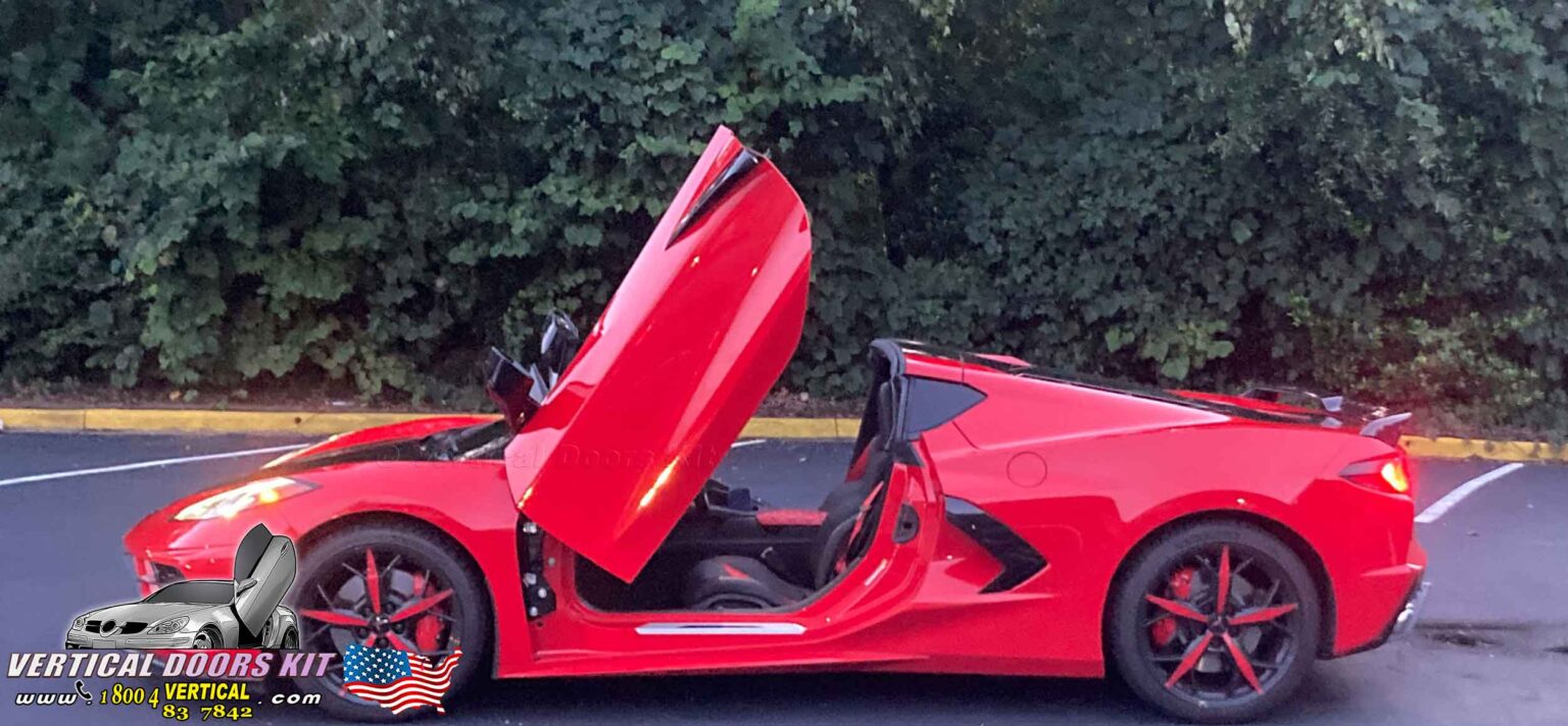 Chevrolet Corvette C8 2020-2026 Lambo Vertical Doors Kit ( There is a ...
