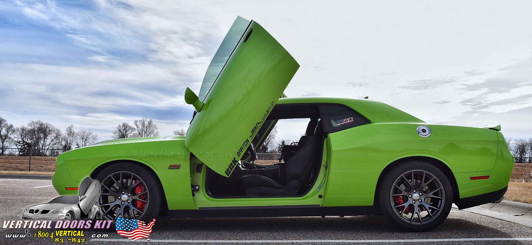 Dodge Challenger 2009-2023 Lambo Vertical Doors Kit – VDCDCHAL08 ...