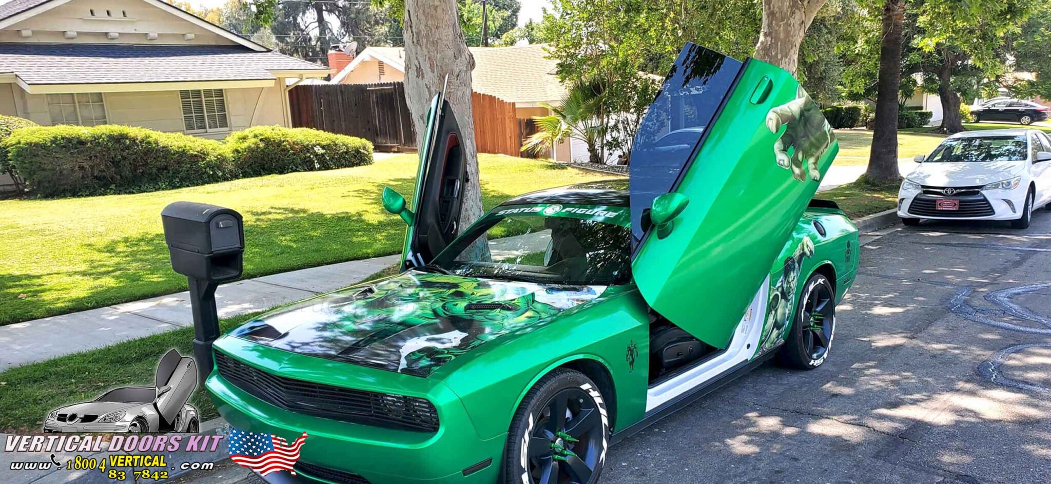Dodge Challenger 2009-2023 Lambo Vertical Doors Kit – VDCDCHAL08 ...