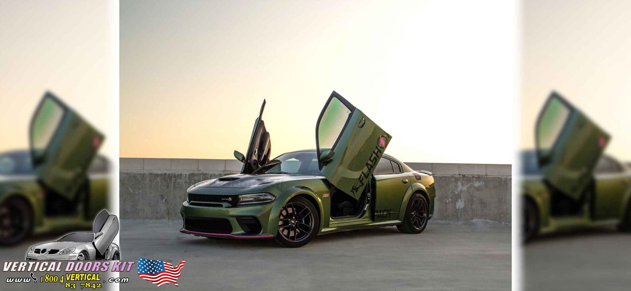 Dodge Charger 2011-2023 Lambo Vertical Doors Kit – VDCDC11 – Lambo ...