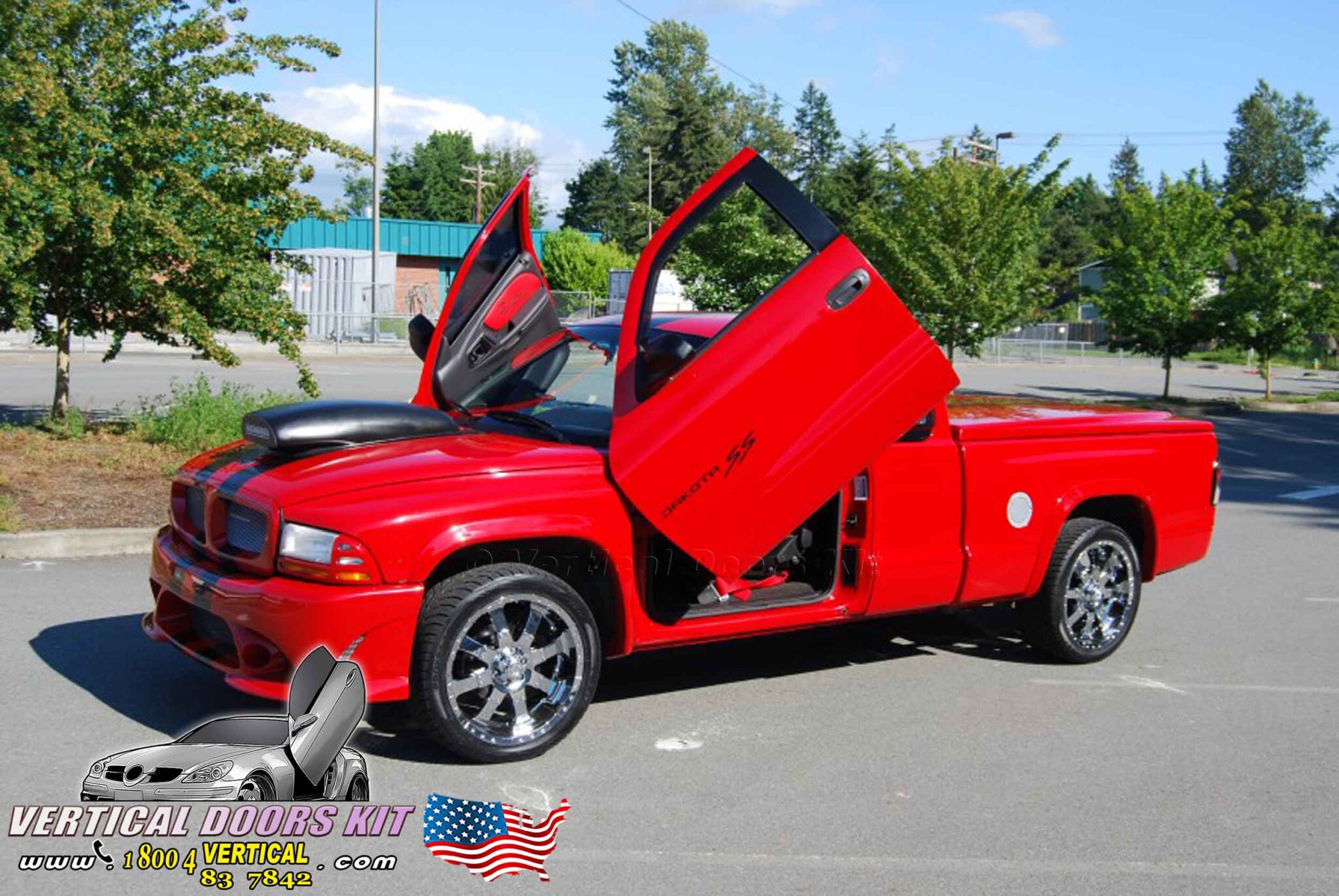 Dodge Dakota 1997-2004 Lambo Vertical Doors Kit ( Special Order ...