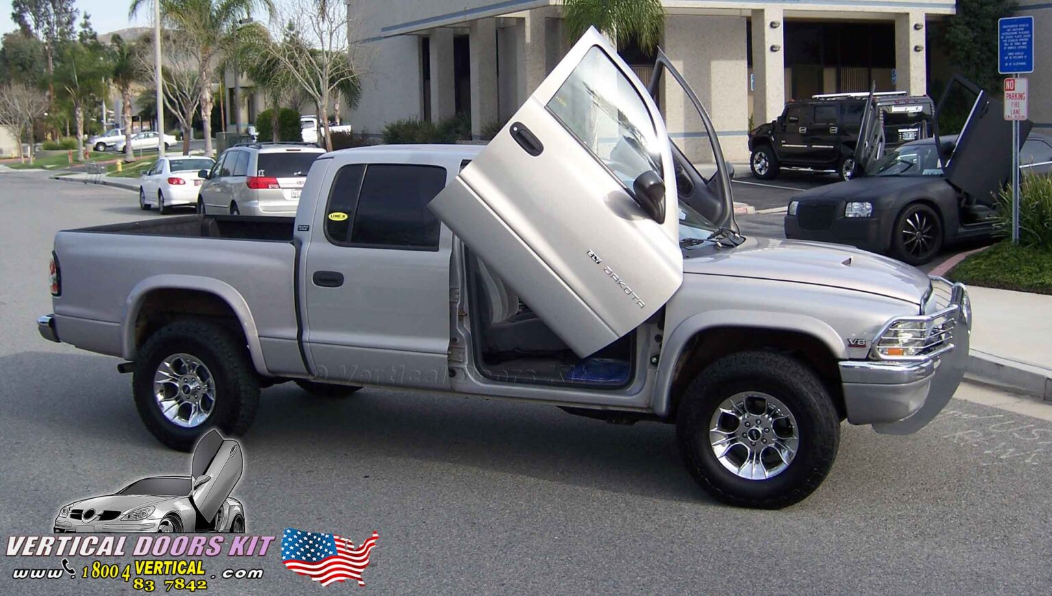Dodge Dakota 1997-2004 Lambo Vertical Doors Kit ( Special Order ...