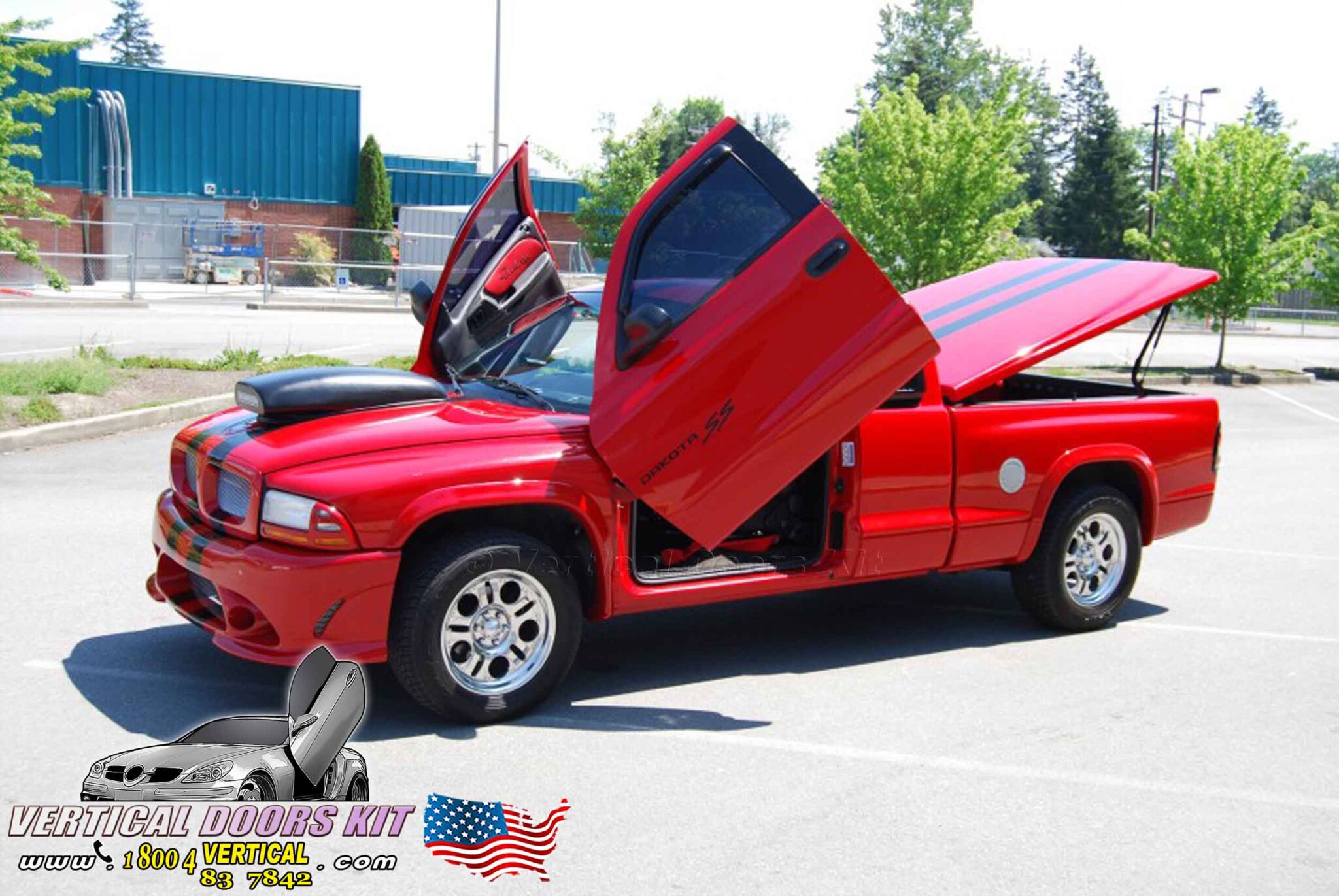 Dodge Dakota 1997-2004 Lambo Vertical Doors Kit ( Special Order ...