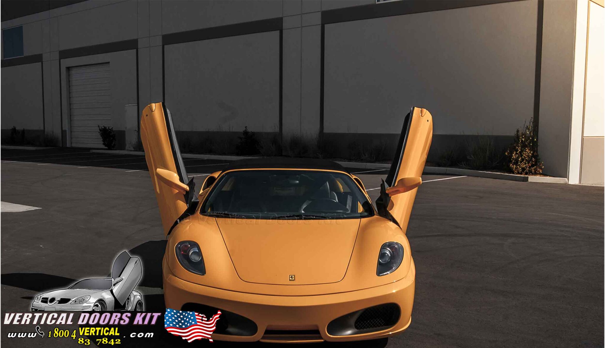 Ferrari F430 2004-2009 Lambo Vertical Doors Kit – Lambo Doors Kit Inc.