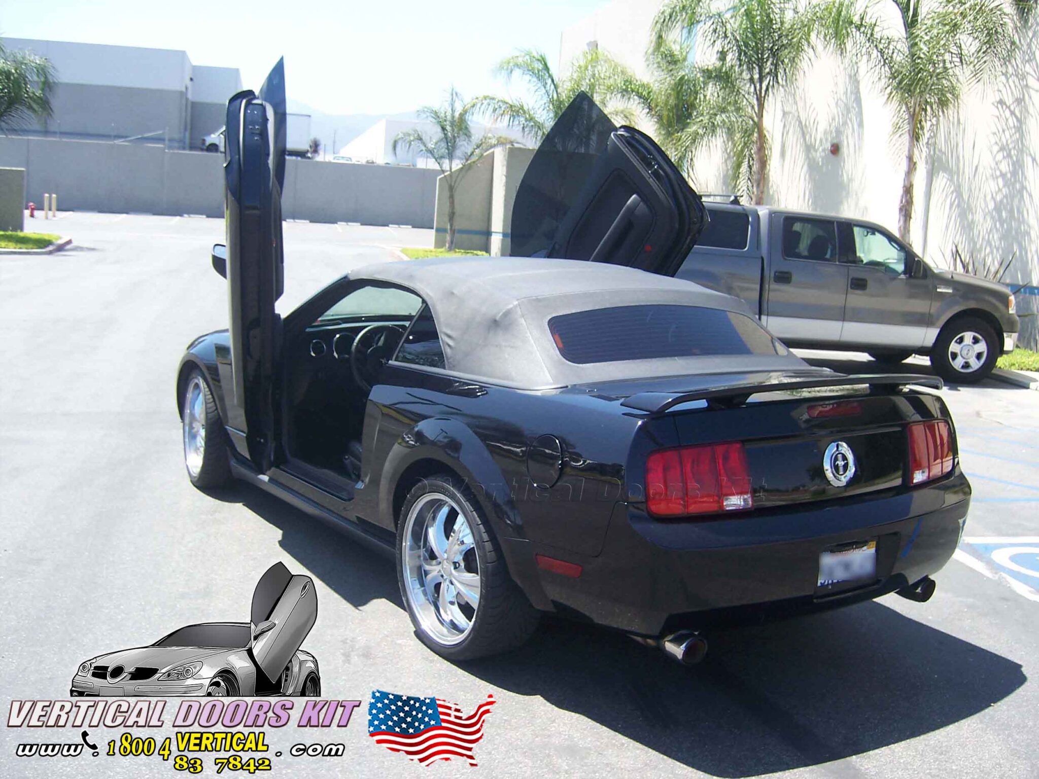 Ford Mustang 2005-2010 Lambo Vertical Doors Kit – VDCFM0510 – Lambo ...