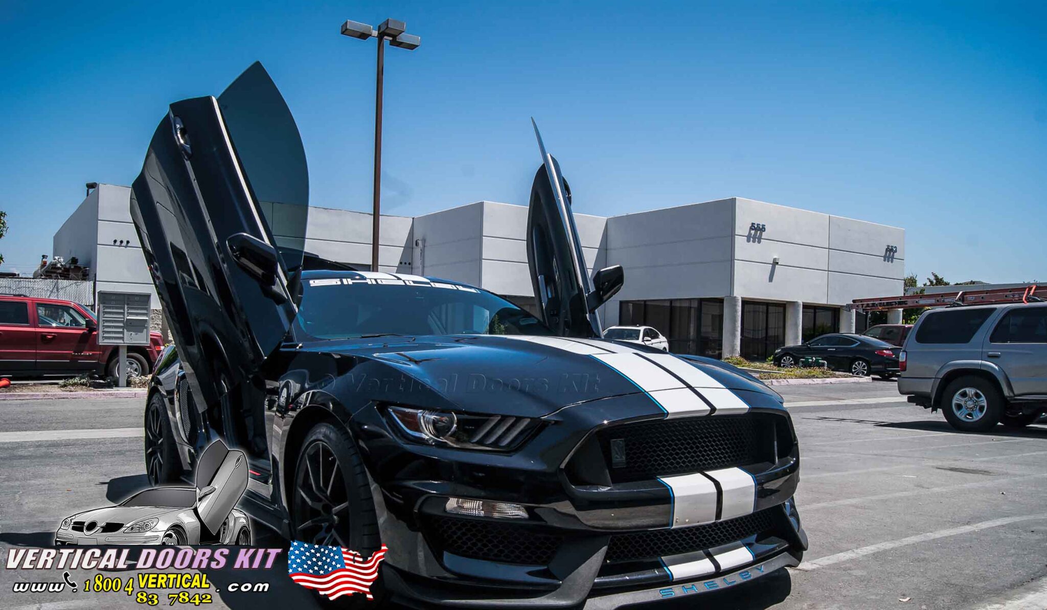 Ford Mustang 2015-2023 Lambo Vertical Doors Kit – VDCFM15 – Lambo Doors ...