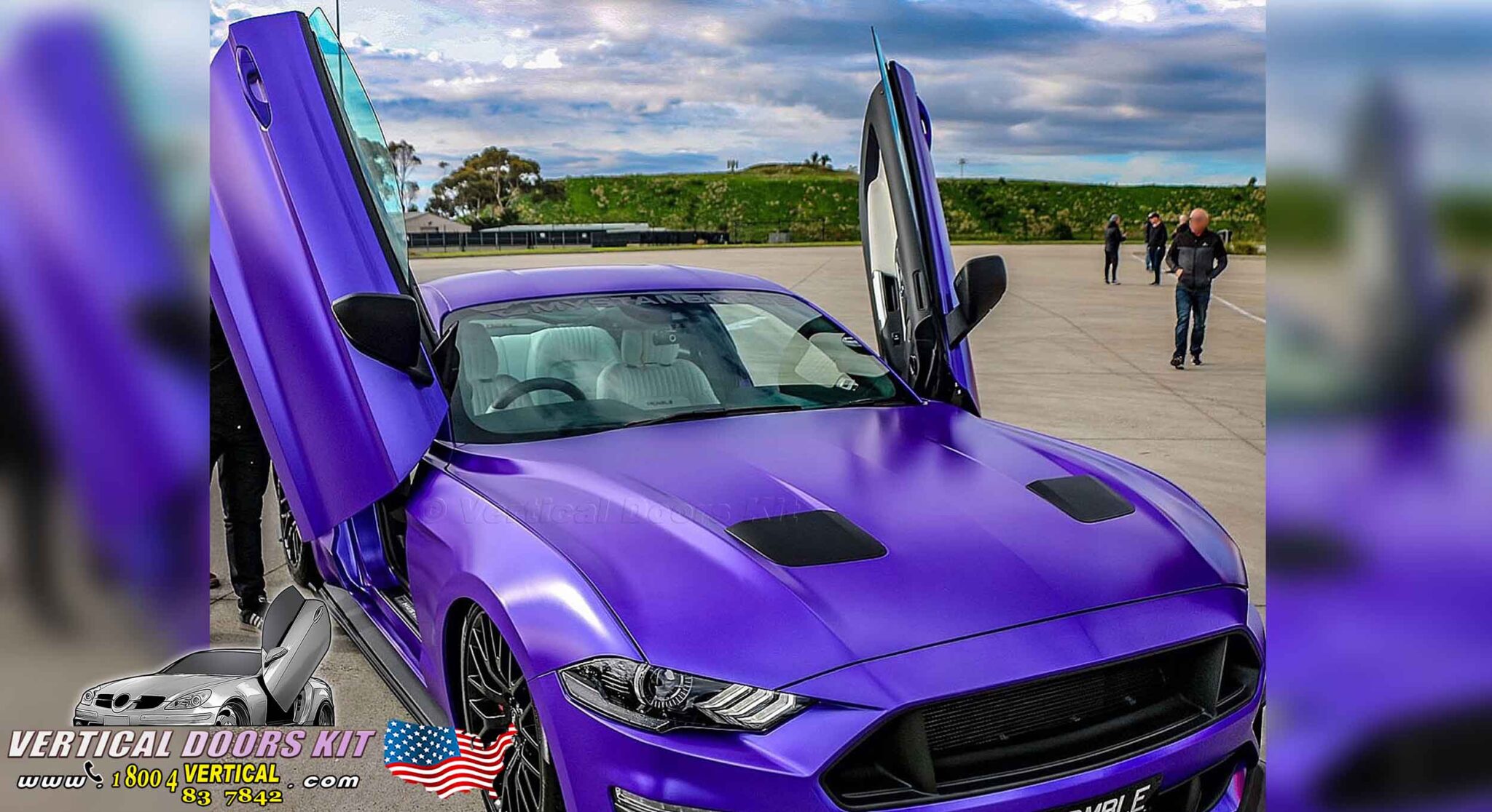 Ford Mustang 2015-2023 Lambo Vertical Doors Kit – VDCFM15 – Lambo Doors ...