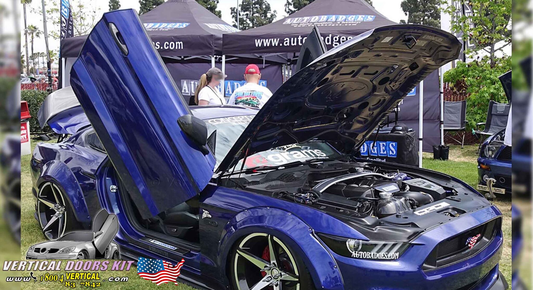 Ford Mustang 2015-2023 Lambo Vertical Doors Kit – VDCFM15 – Lambo Doors ...