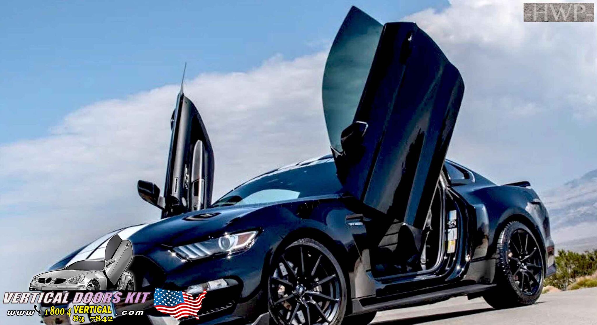 Ford Mustang 2015-2023 Lambo Vertical Doors Kit – VDCFM15 – Lambo Doors ...