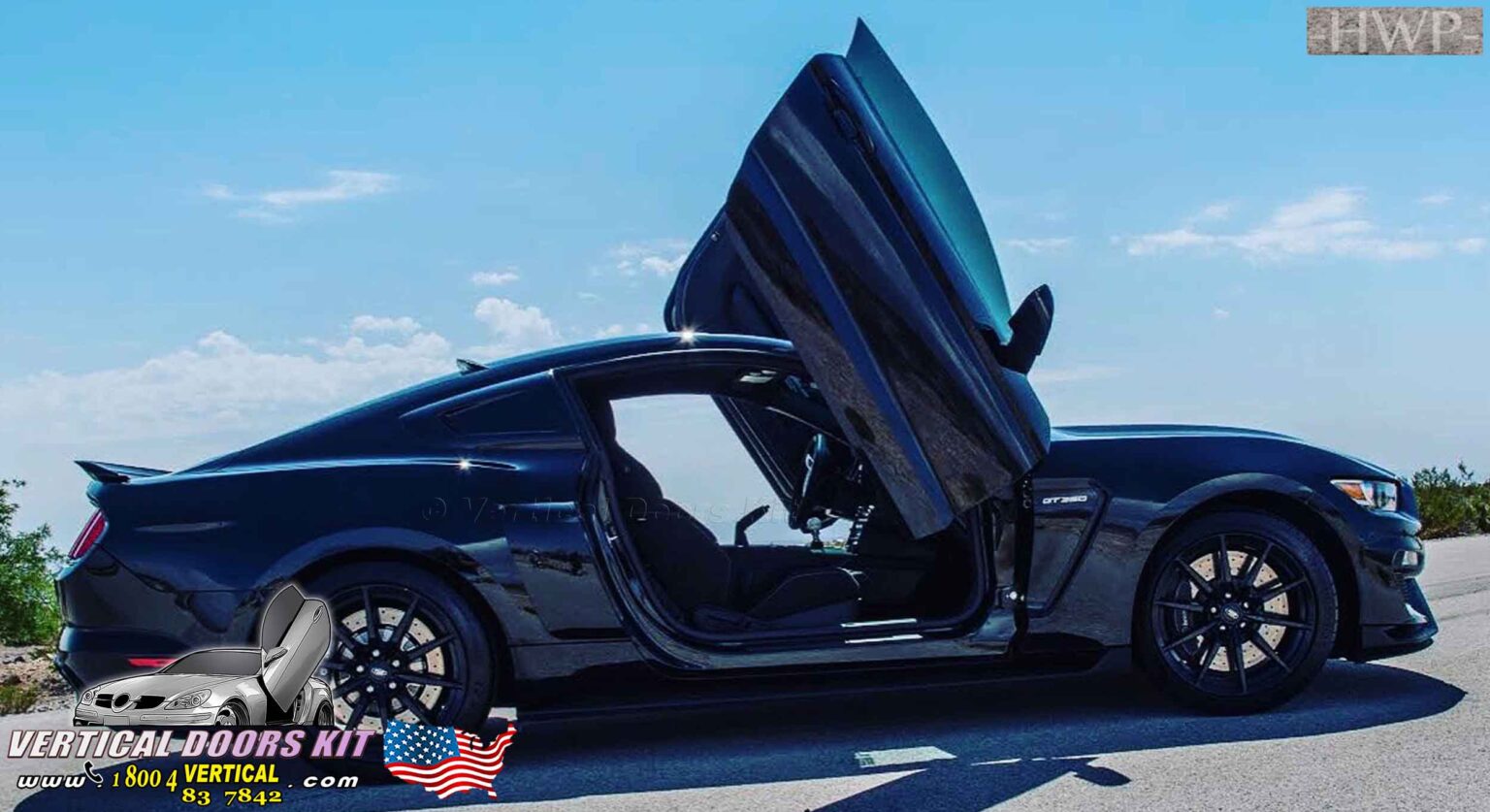 Ford Mustang 2015-2023 Lambo Vertical Doors Kit – VDCFM15 – Lambo Doors ...