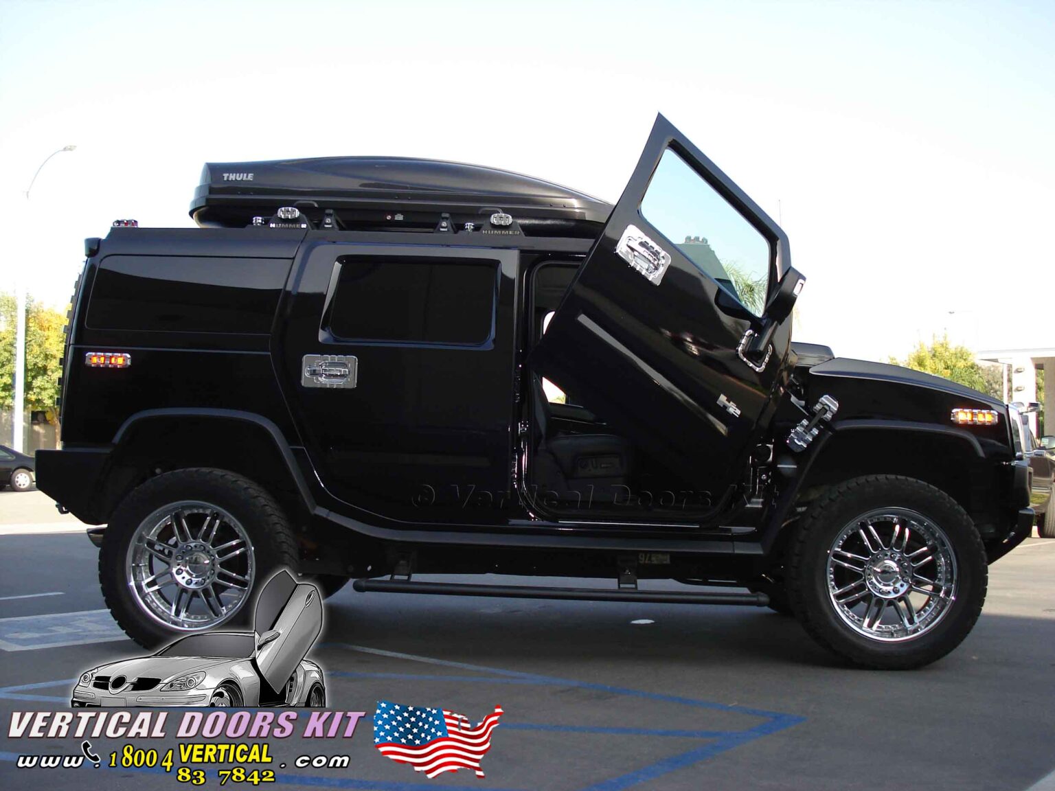 Hummer H2 2003-2009 Lambo Vertical Doors Kit – VDCHUMH20309 – Lambo ...