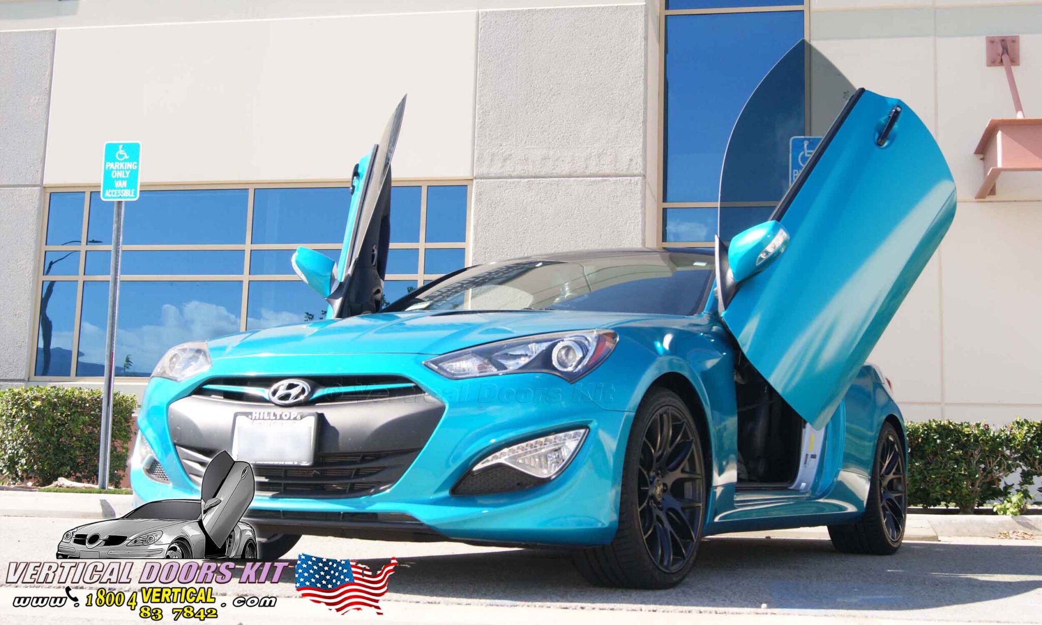 Hyundai Genesis 2009-2016 Coupe Lambo Vertical Doors Kit ...