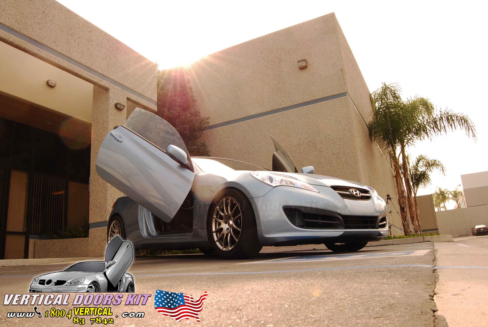 Hyundai Genesis 2009-2016 Coupe Lambo Vertical Doors Kit ...