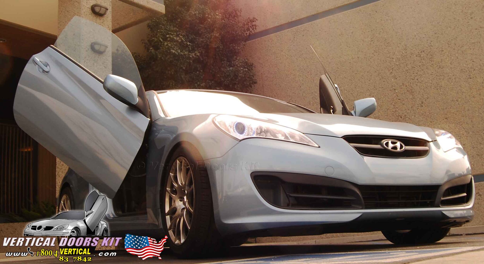 Hyundai Genesis 2009-2016 Coupe Lambo Vertical Doors Kit ...