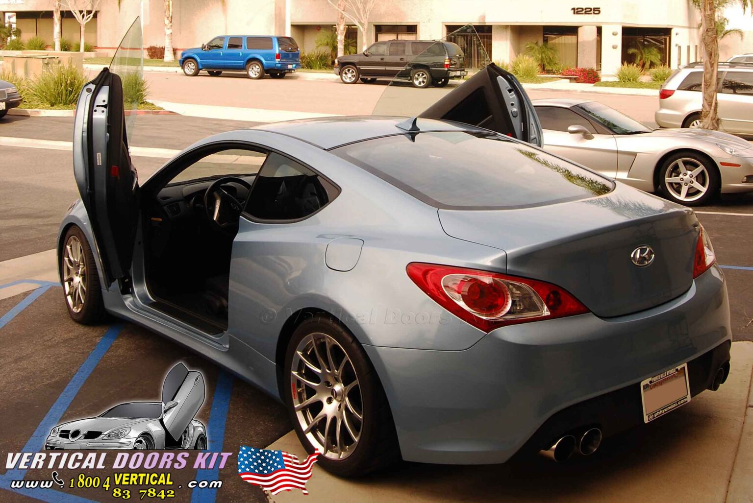 Hyundai Genesis 2009-2016 Coupe Lambo Vertical Doors Kit ...