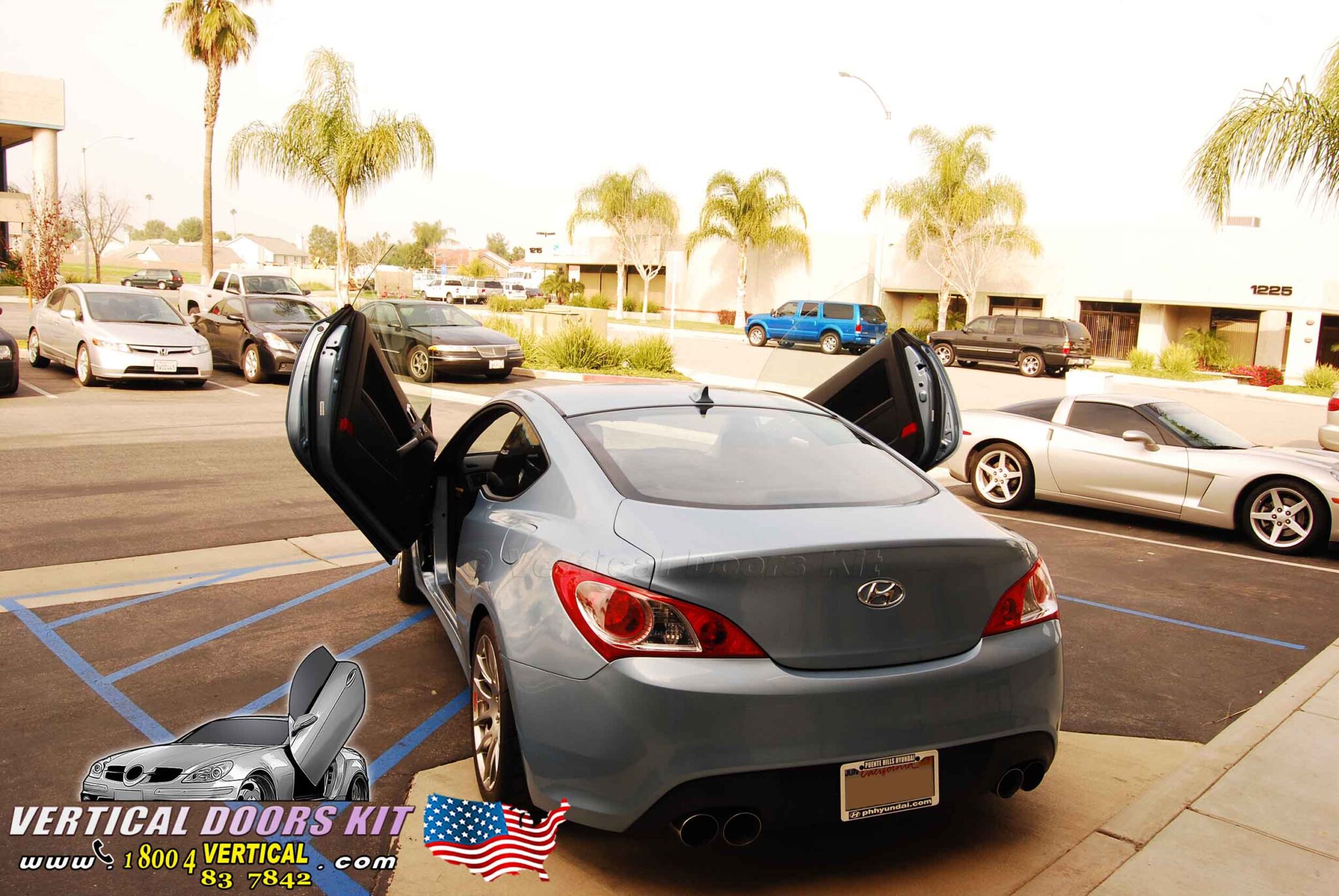 Hyundai Genesis 2009-2016 Coupe Lambo Vertical Doors Kit ...