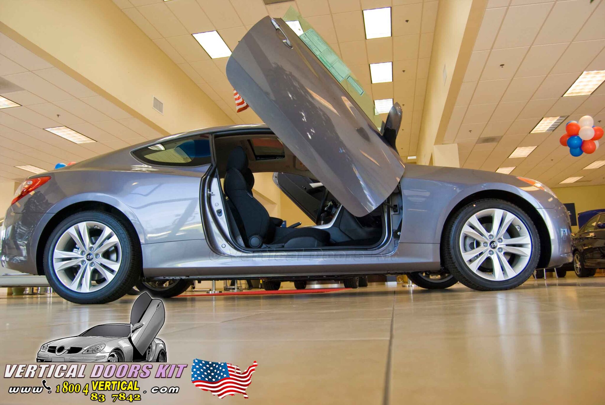 Hyundai Genesis 2009-2016 Coupe Lambo Vertical Doors Kit ...