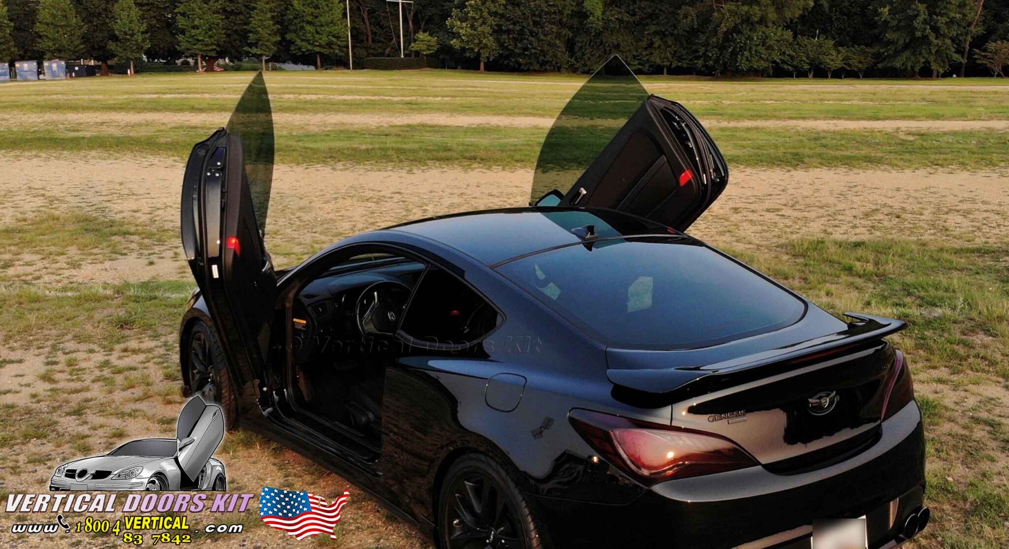 Hyundai Genesis 2009-2016 Coupe Lambo Vertical Doors Kit ...