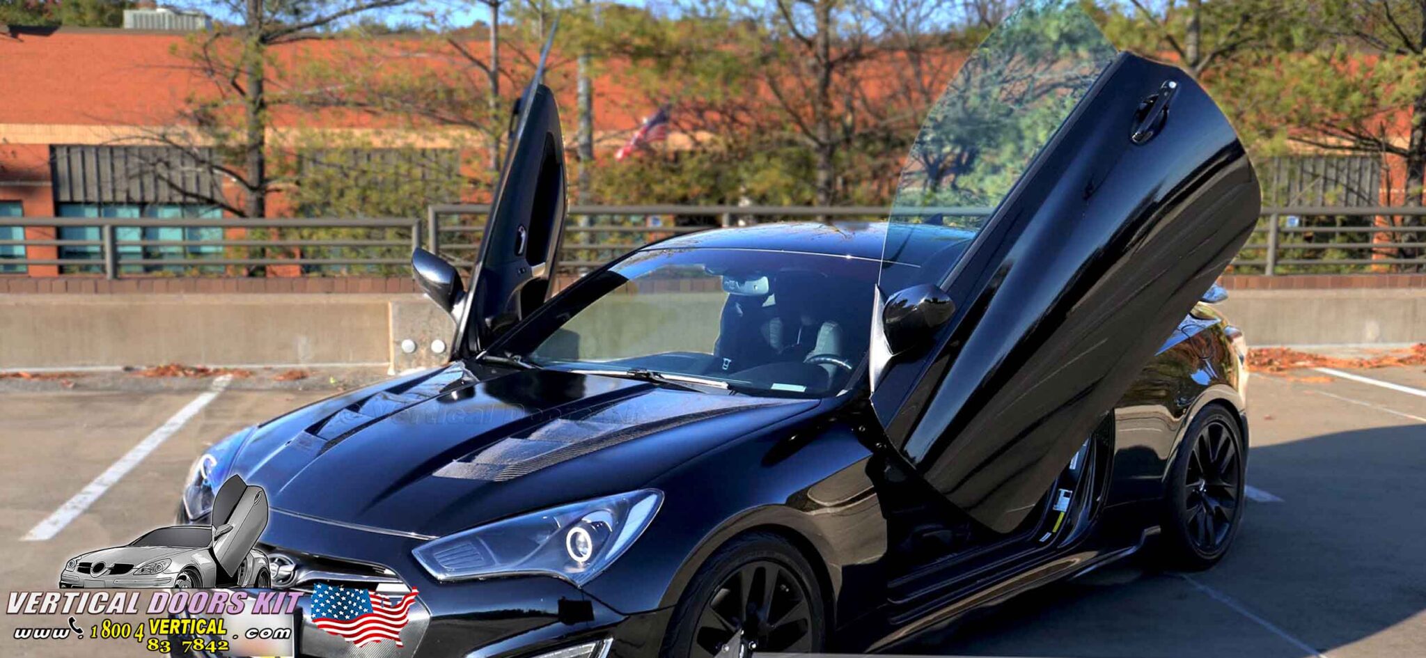 Hyundai Genesis 2009-2016 Coupe Lambo Vertical Doors Kit ...