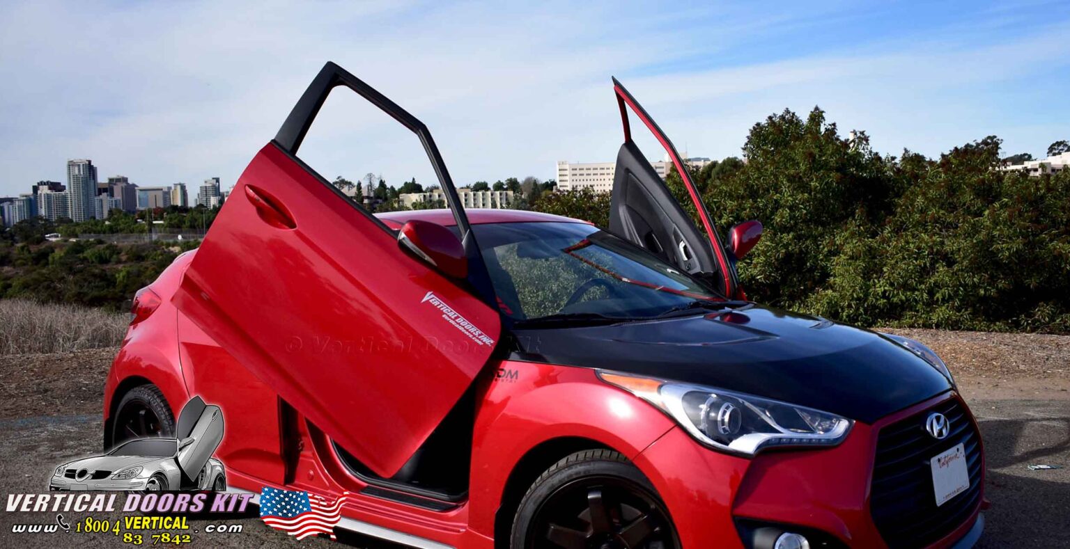 Hyundai Veloster 2011-2018 Lambo Vertical Doors Kit – VDCHYVEL11 ...