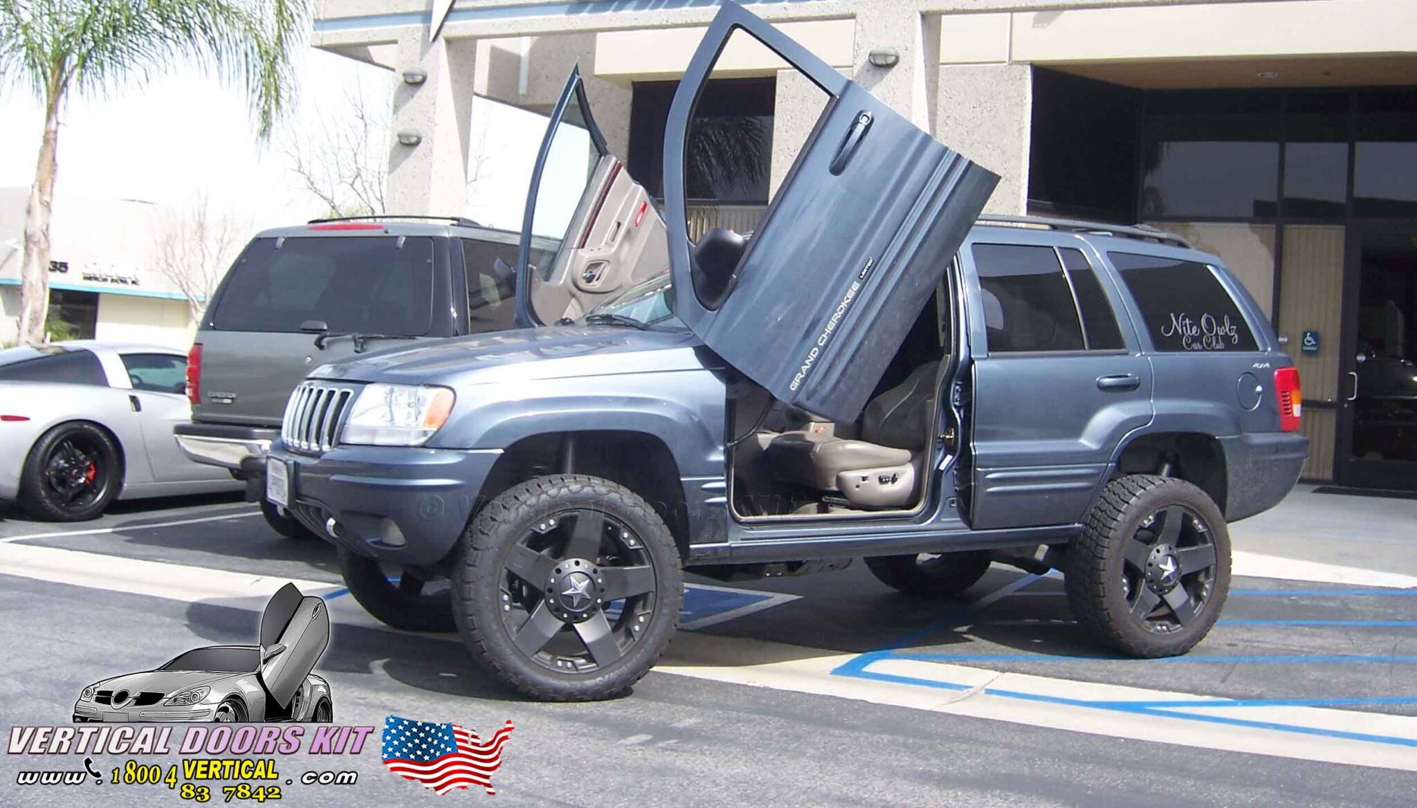 Jeep Cherokee 1999-2004 4DR Lambo Vertical Doors Kit ( Special Order ...