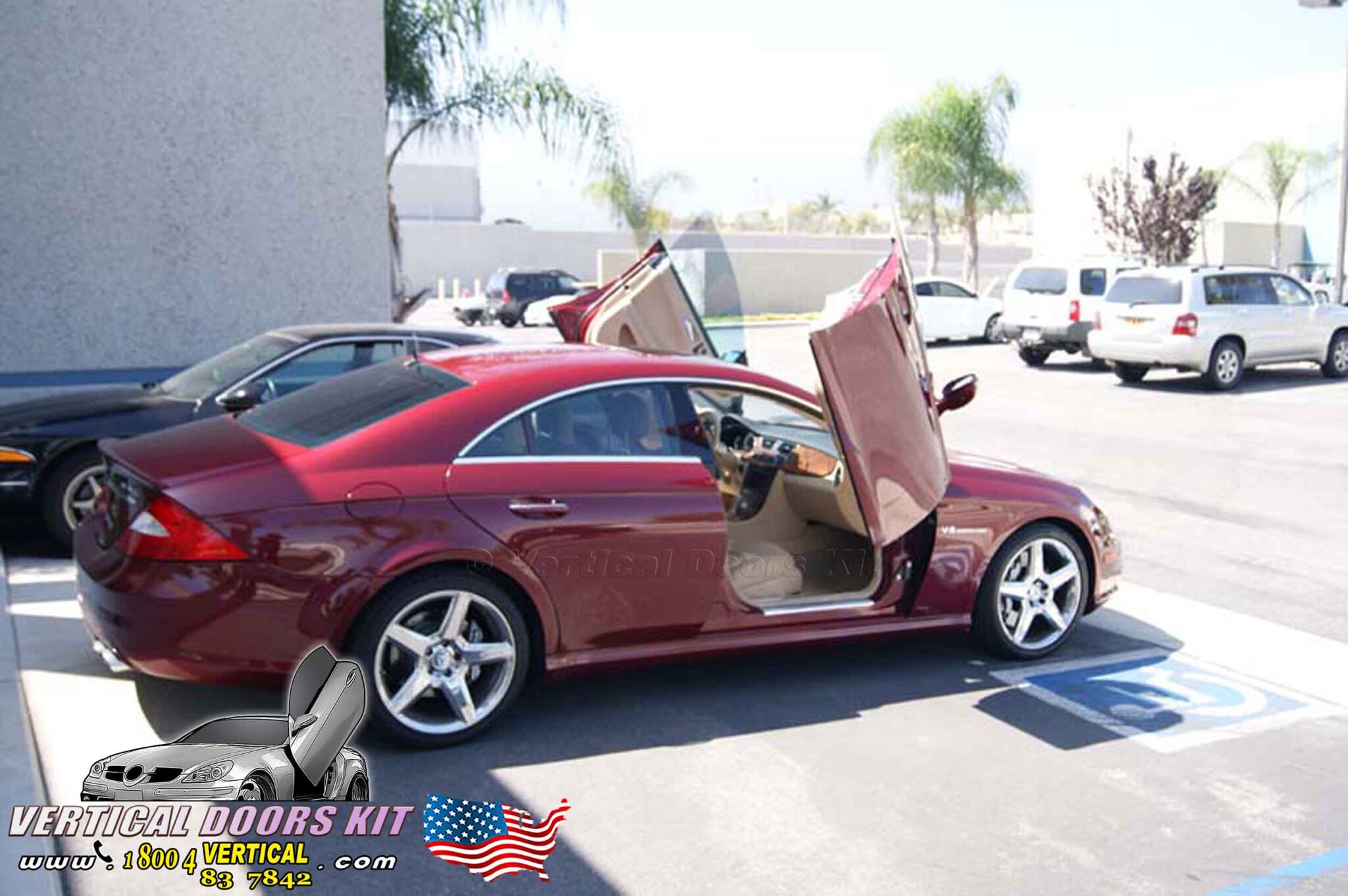 Mercedes CLS 2005-2010 Lambo Vertical Doors Kit ( Special Order ...