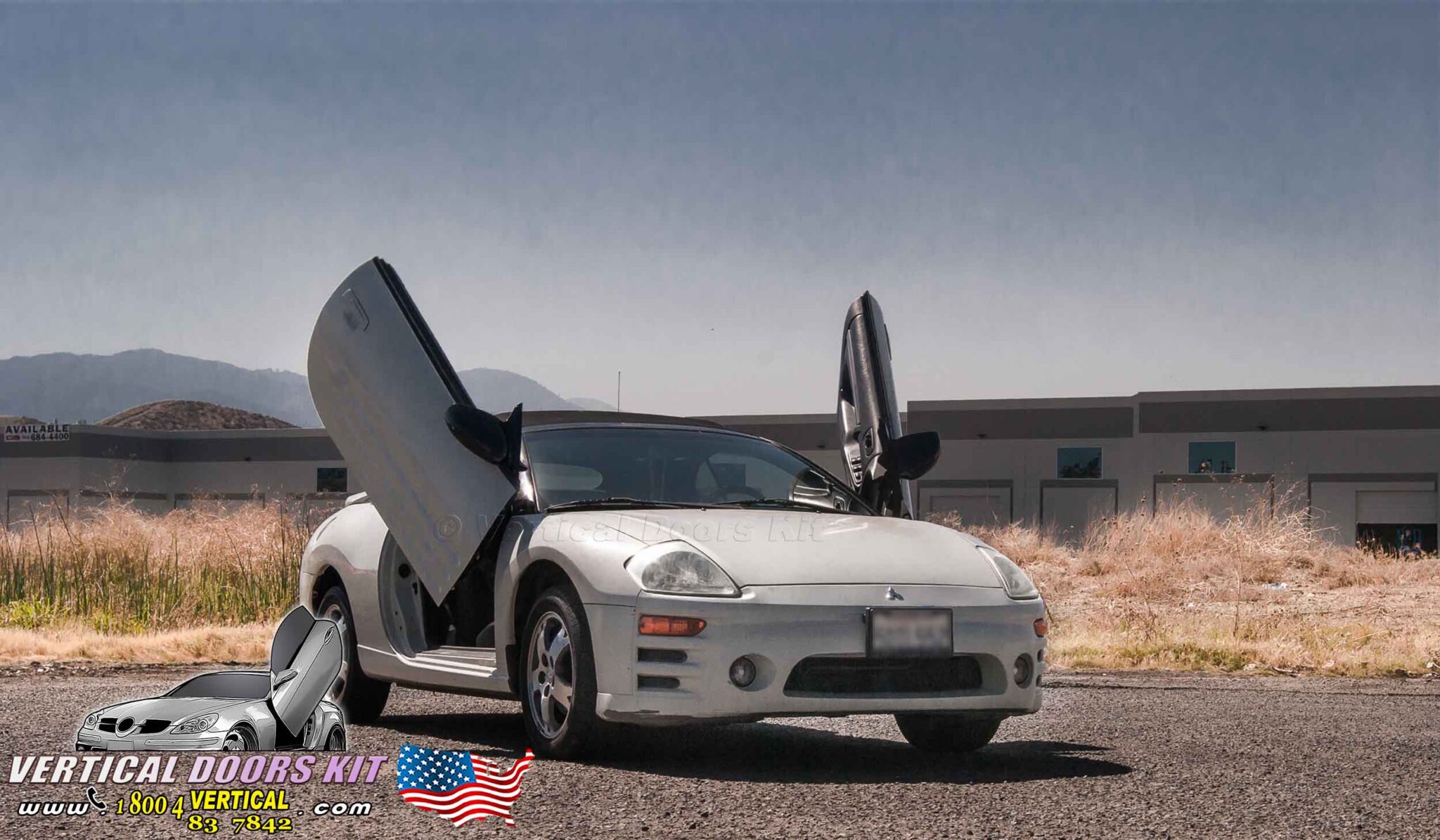 Mitsubishi Eclipse 2000-2005 Lambo Vertical Doors Kit – VDCME0005 ...