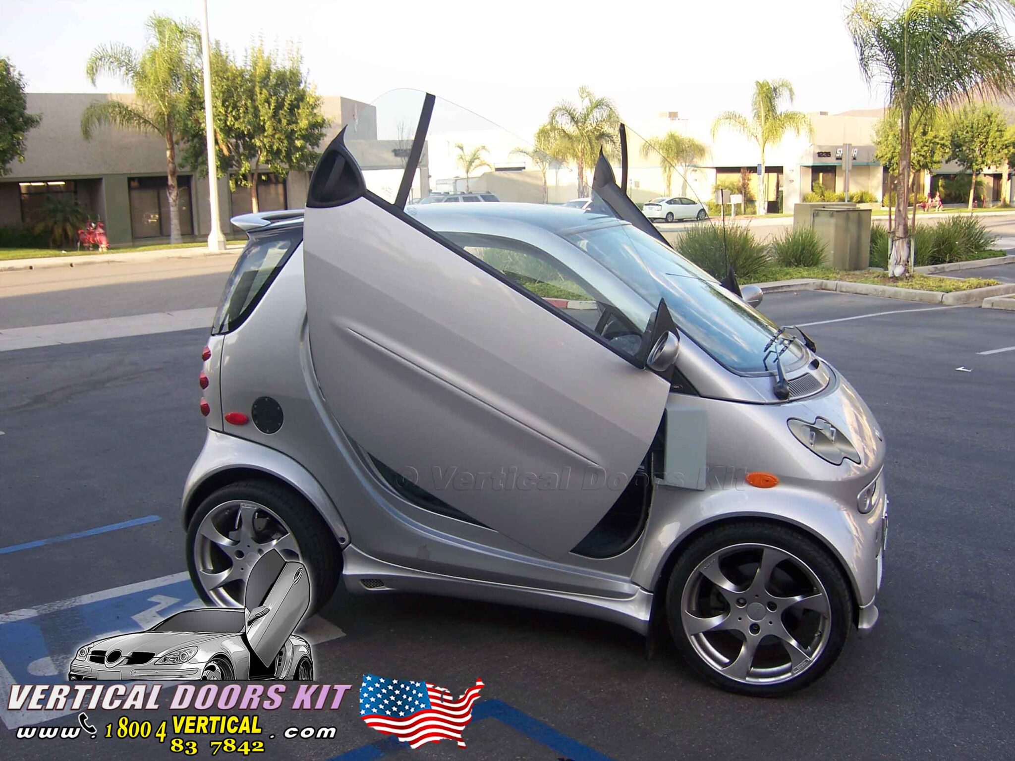 Smart Fortwo 450 1998-2007 include Scoop Lambo Vertical Doors Kit ...