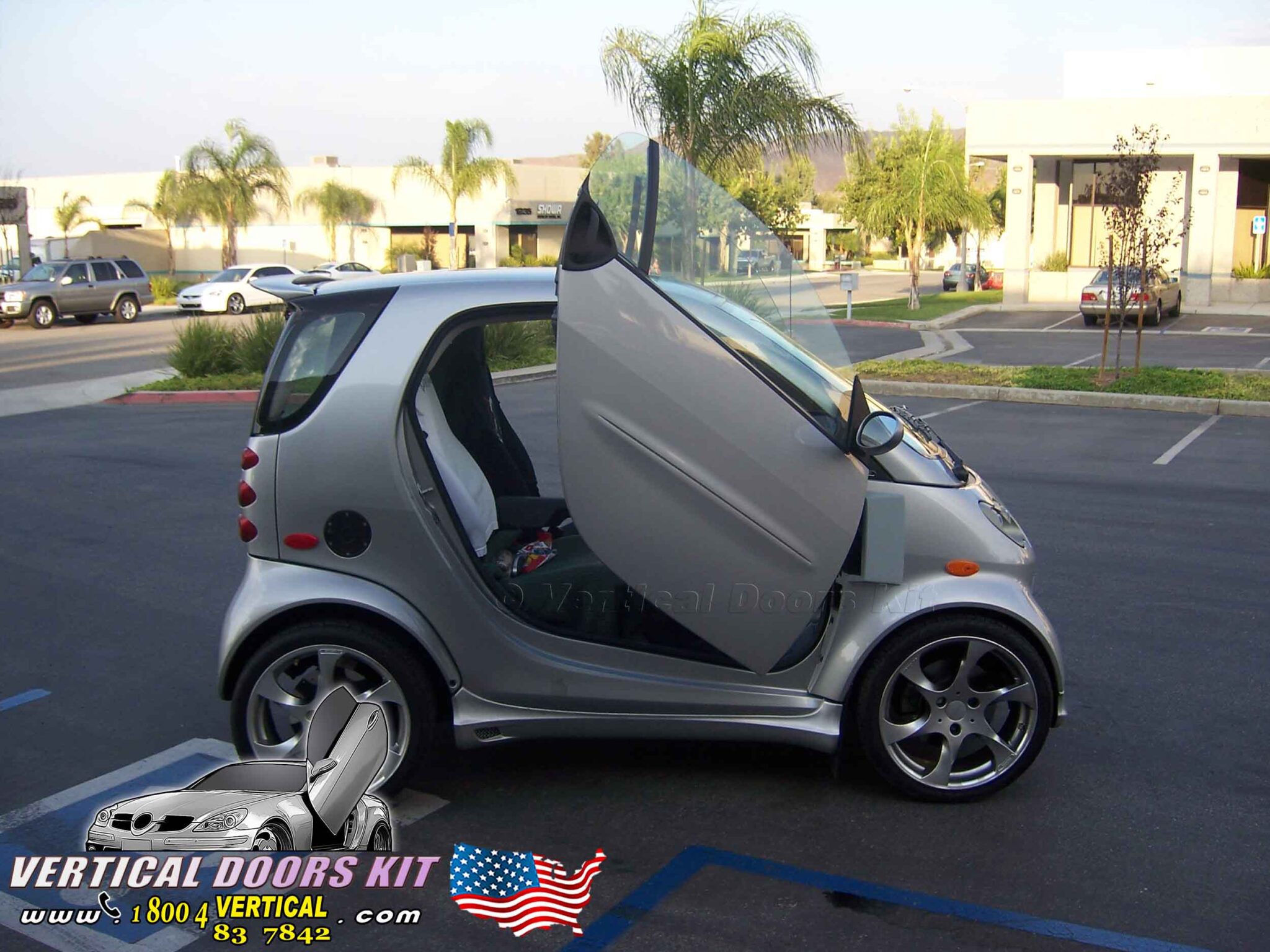 Smart Fortwo 450 1998-2007 include Scoop Lambo Vertical Doors Kit ...