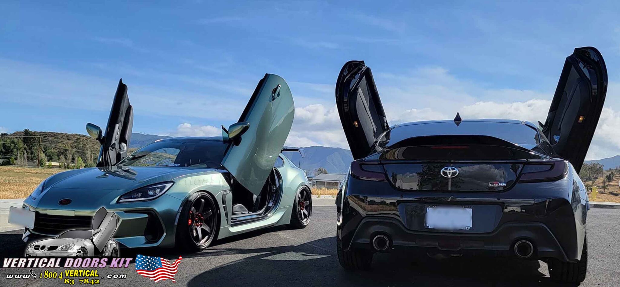 Toyota 86 2022-2026 ( GR 86 ) Lambo Vertical Doors Kit – VDCTOY8622 ...