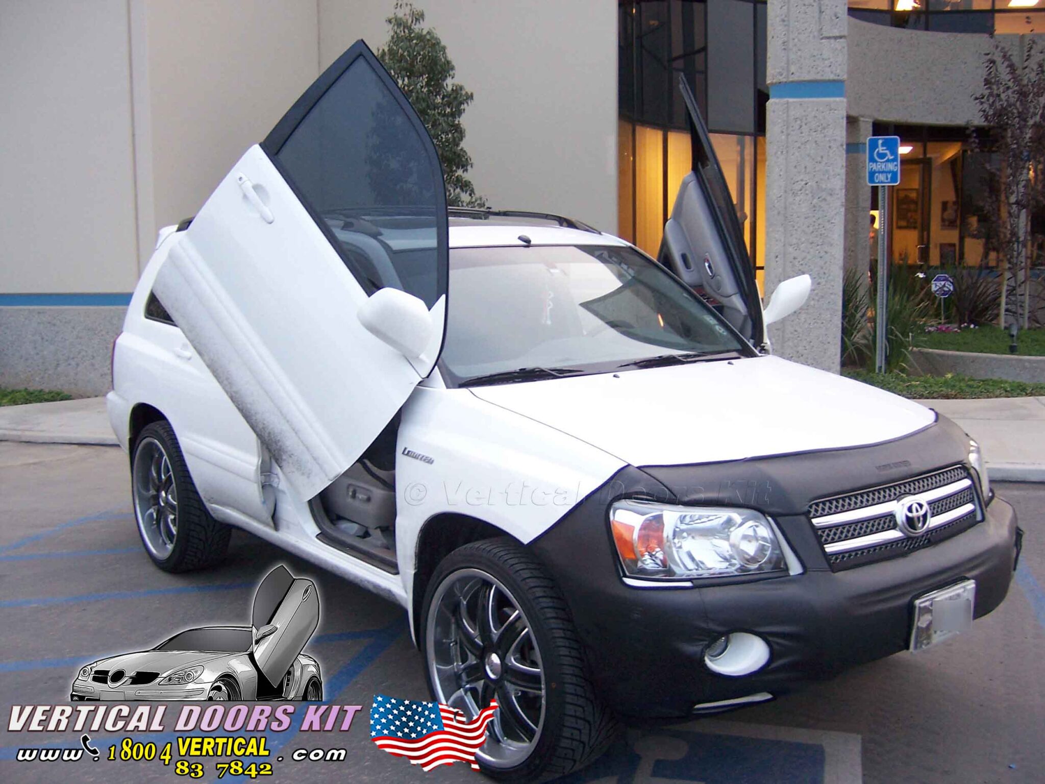 Toyota Highlander 2001-2007 Lambo Vertical Doors Kit ( Special Order ...