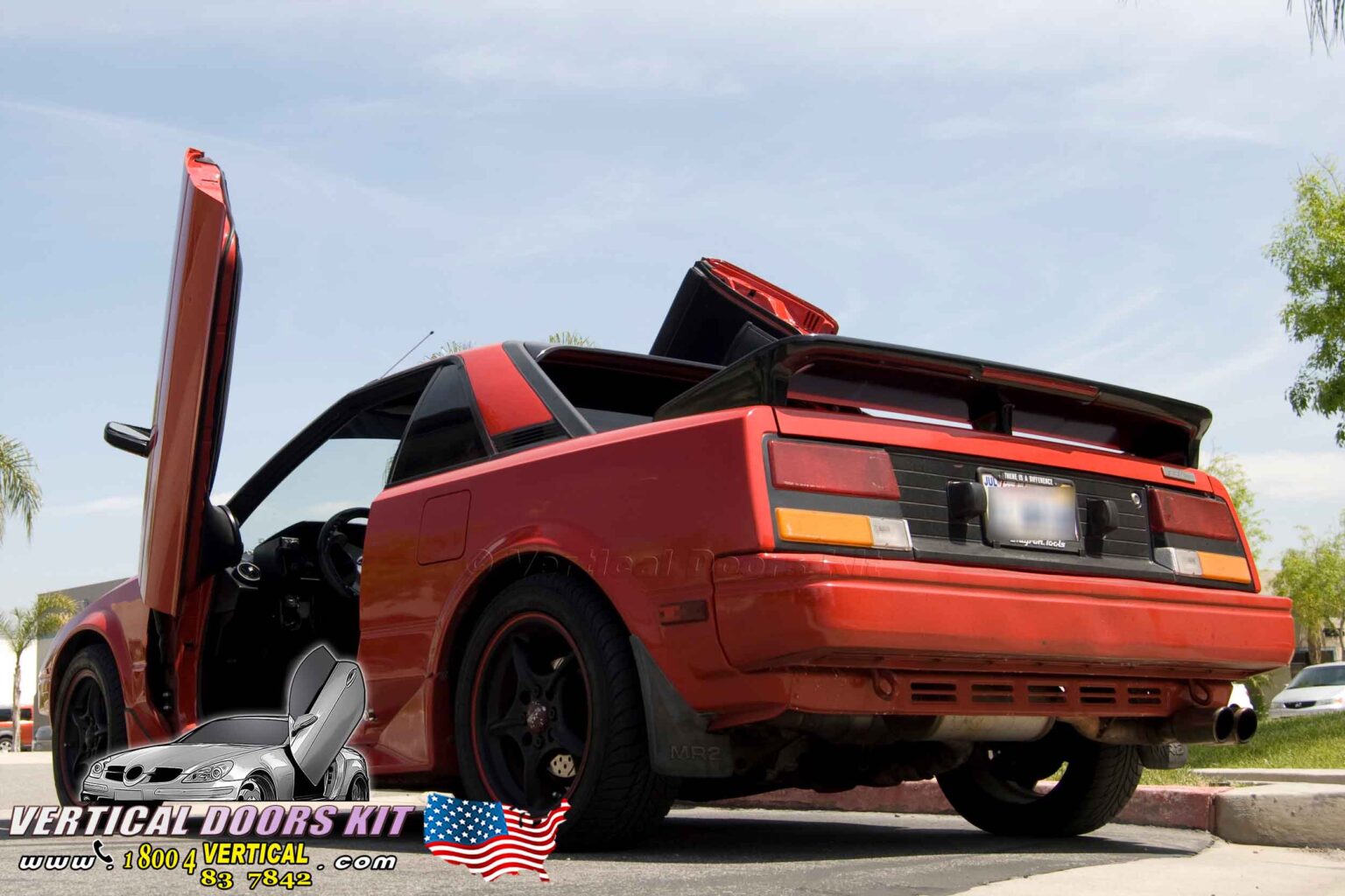 Toyota MR2/MRS 1984-1989 2DR Lambo Vertical Doors Kit ( Special Order ...