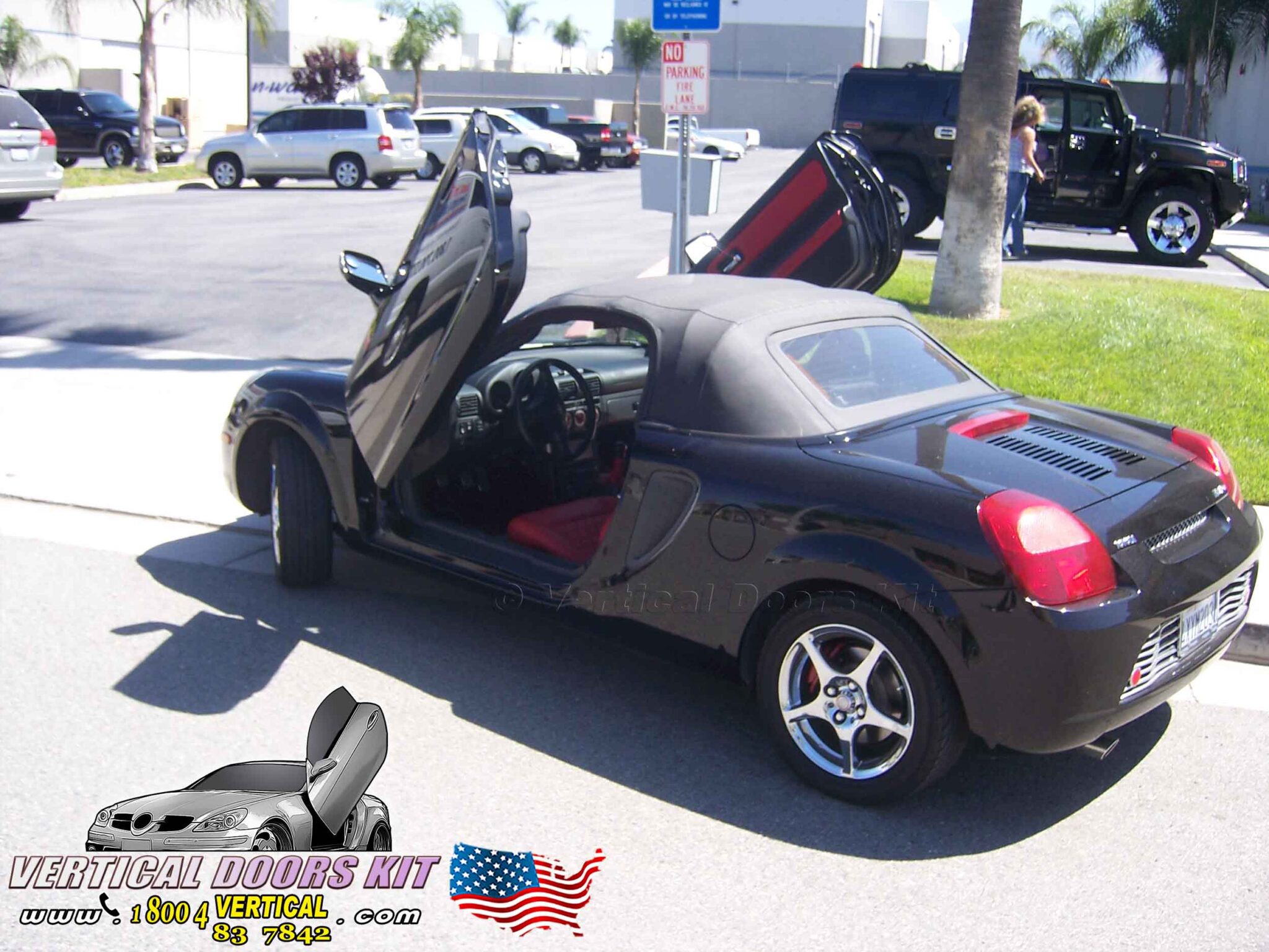 Toyota MR2/MRS 1999-2007 2DR Lambo Vertical Doors Kit – VDCTOYMRS0007 ...