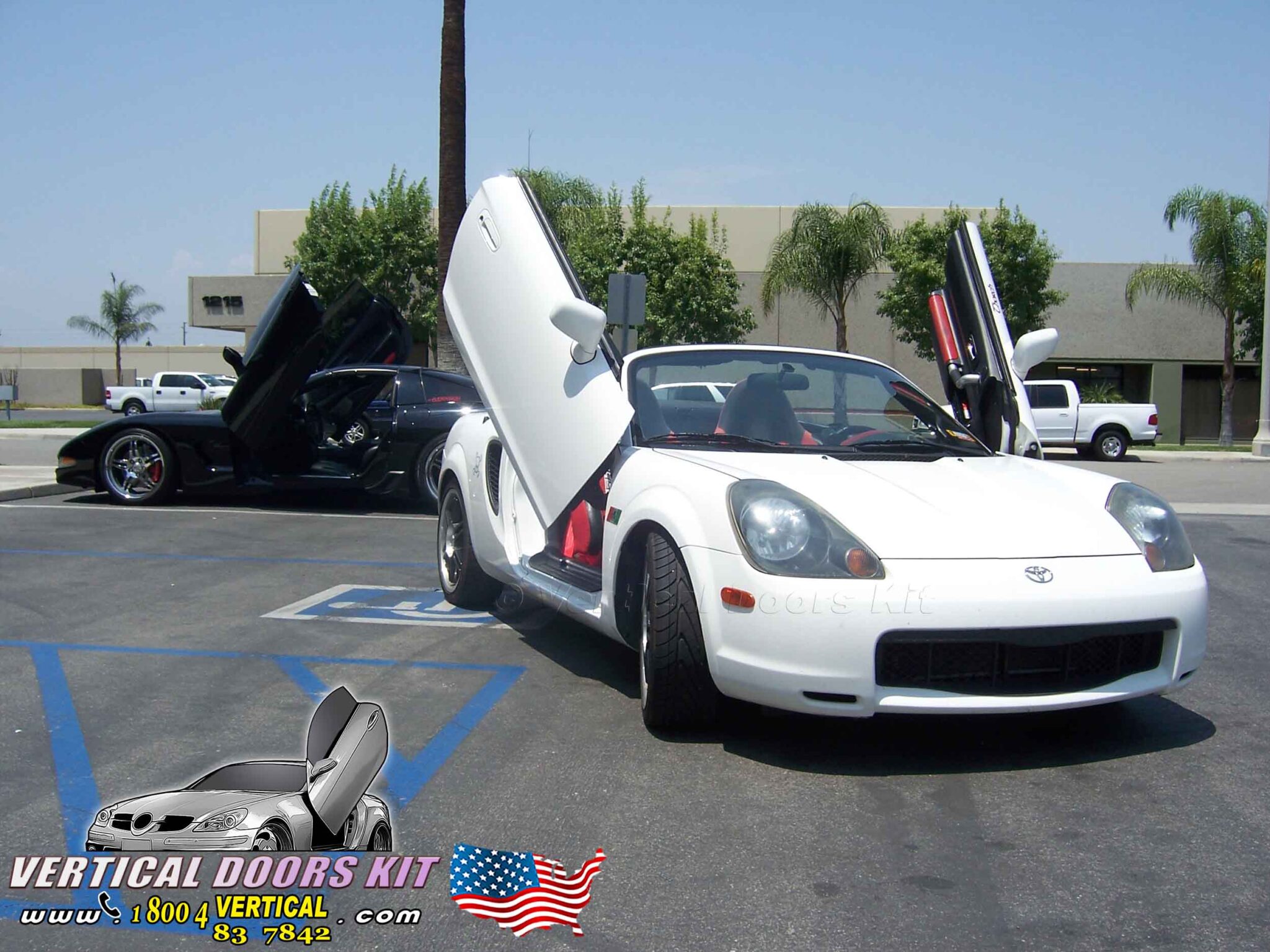 Toyota MR2/MRS 1999-2007 2DR Lambo Vertical Doors Kit – VDCTOYMRS0007 ...