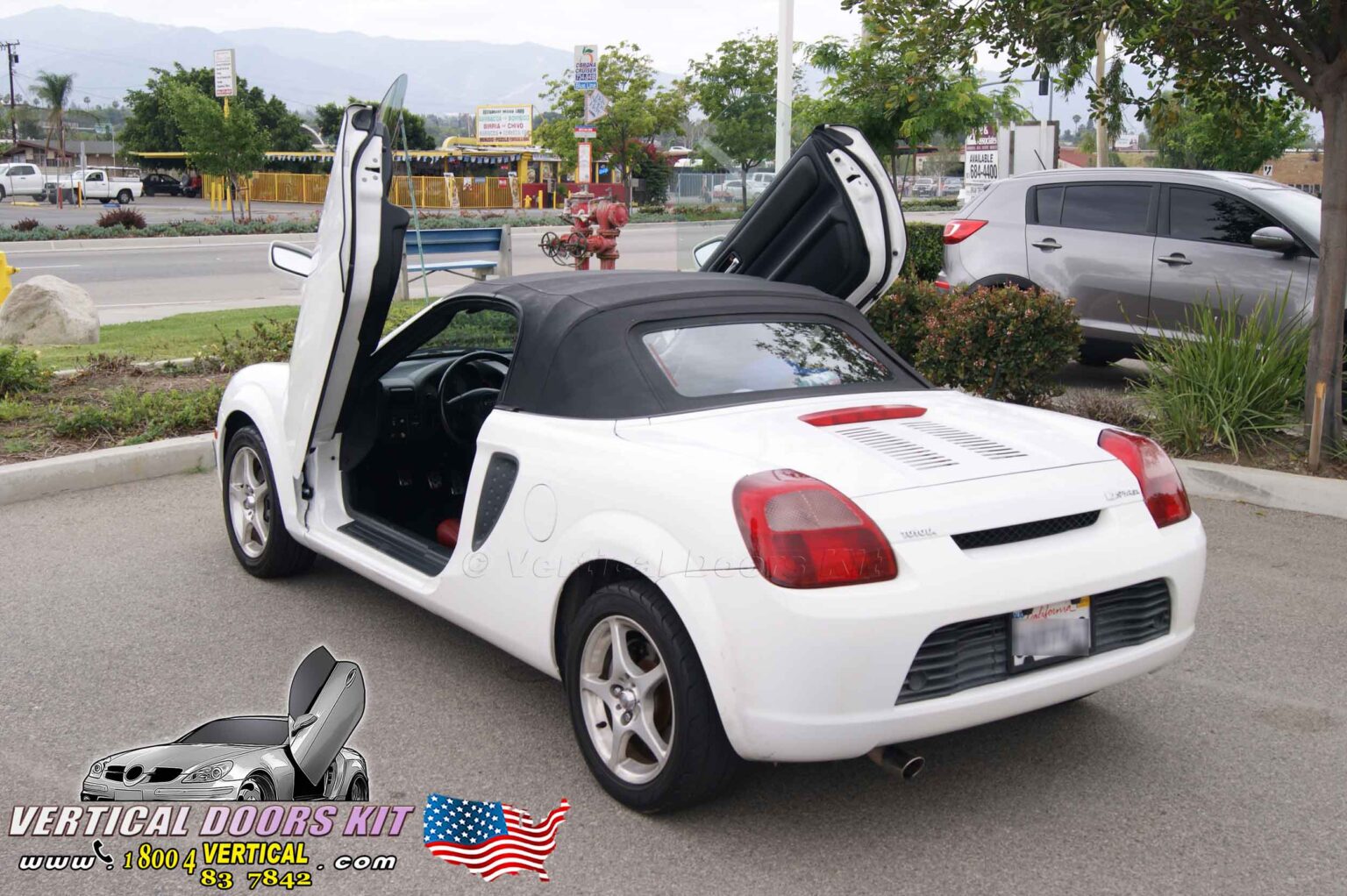 Toyota MR2/MRS 1999-2007 2DR Lambo Vertical Doors Kit – VDCTOYMRS0007 ...